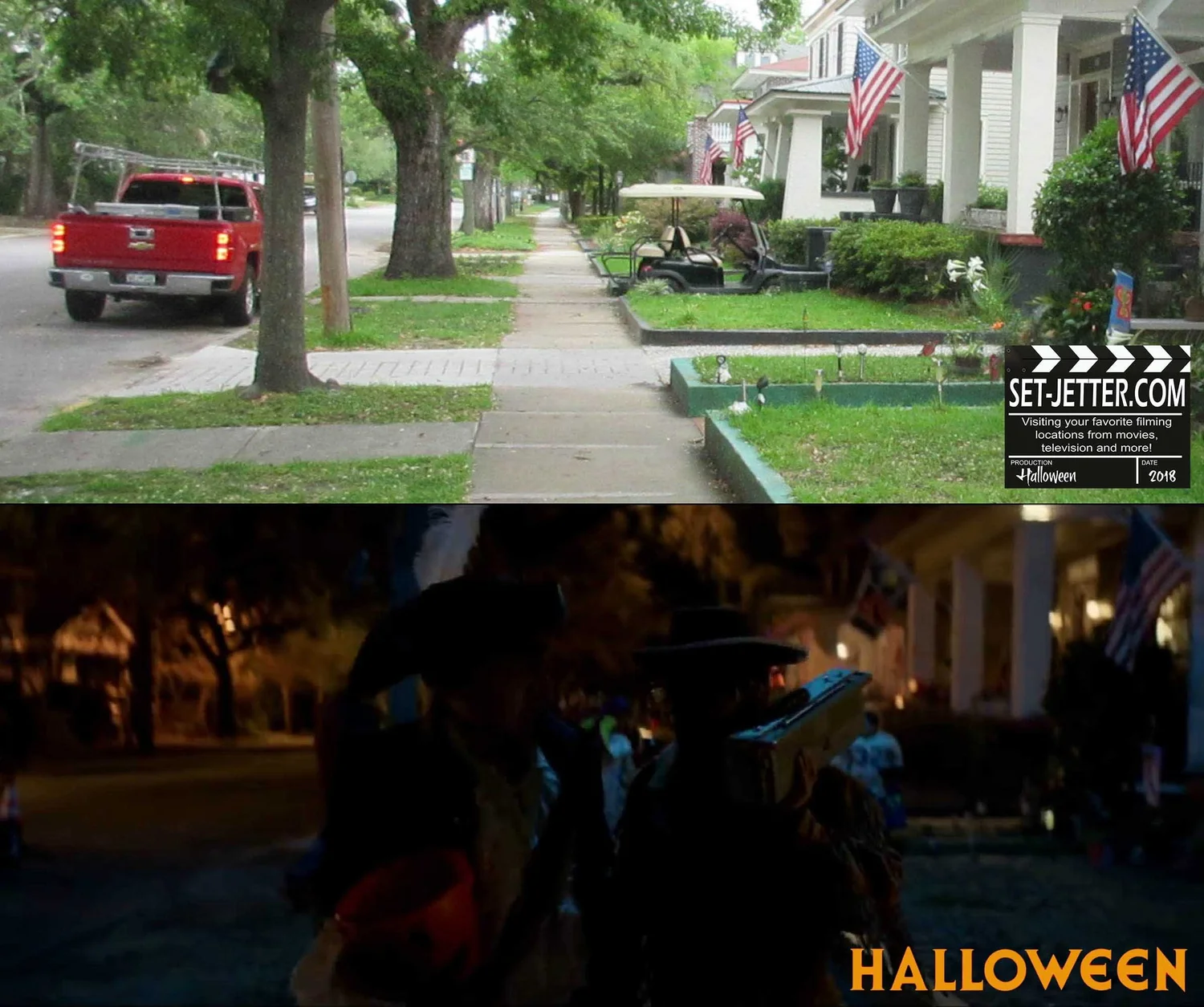 Halloween (2018) Neighborhood Stalking — Set-Jetter