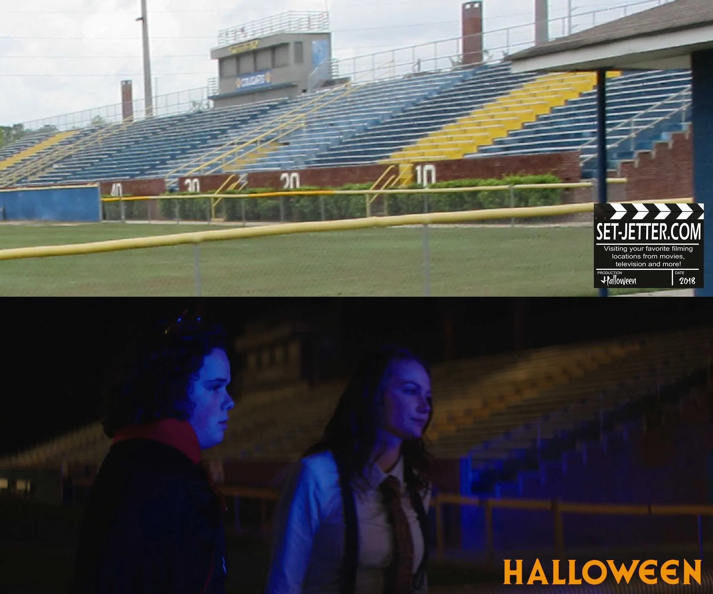 Halloween (2018) Football Field — Set-Jetter