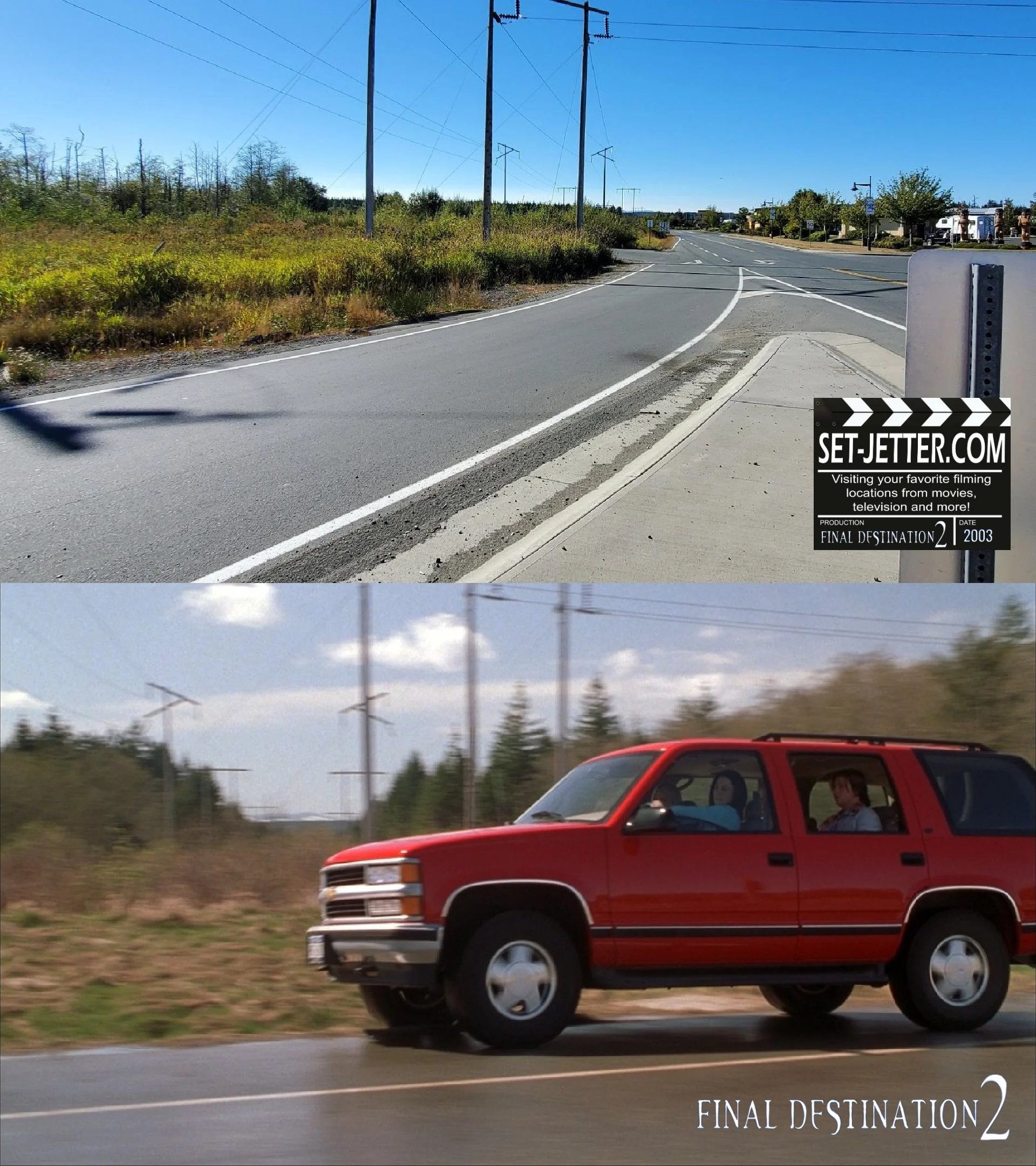 Final Destination 2 (2003) — Set-Jetter