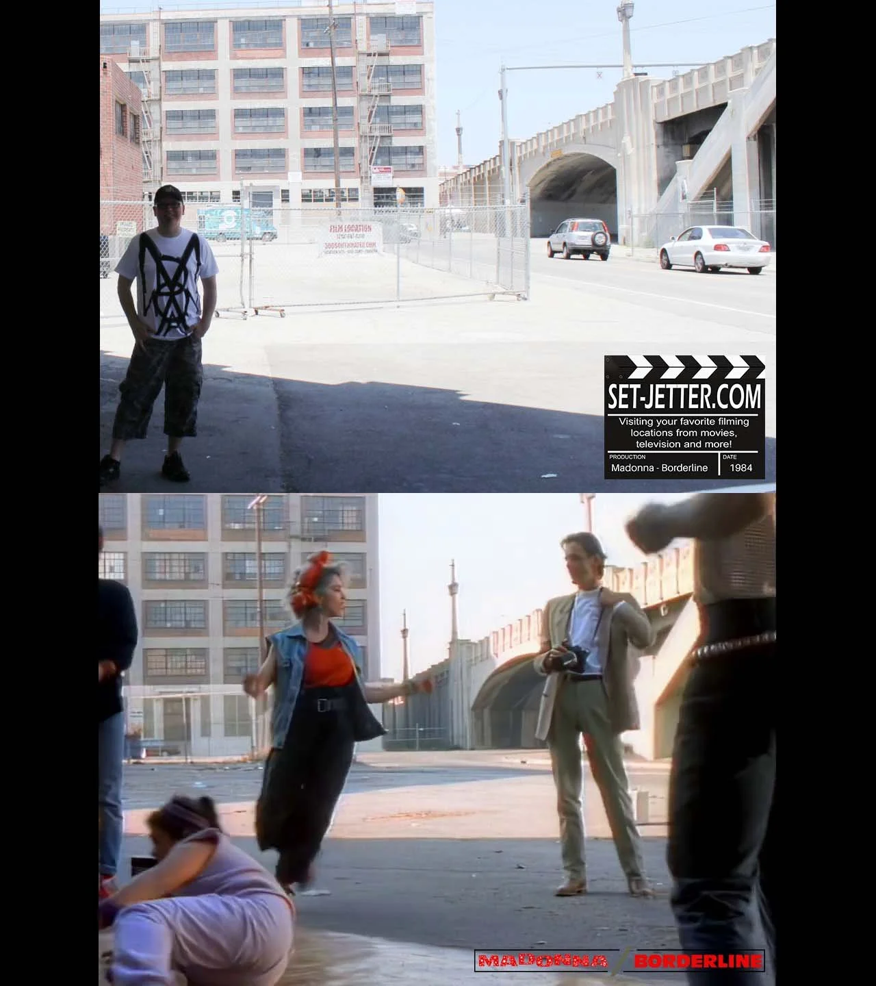 Madonna: Borderline — Set-Jetter