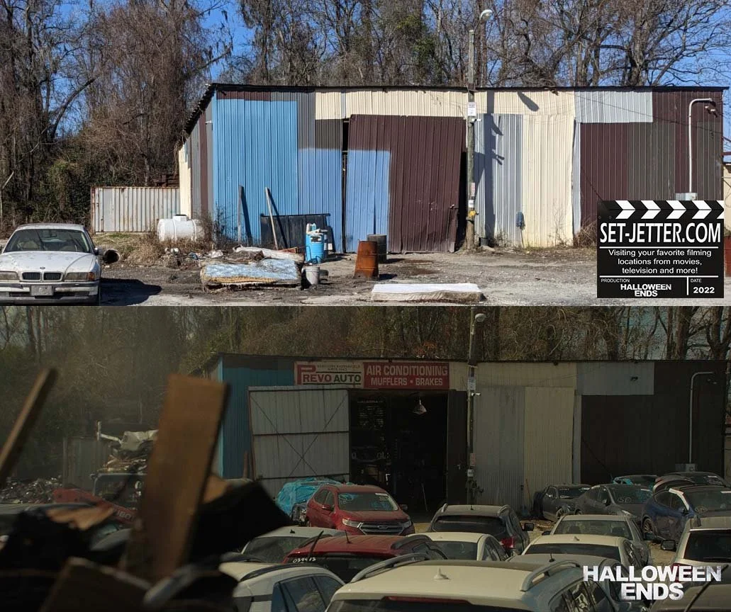 Halloween Ends - The Junkyard — Set-Jetter