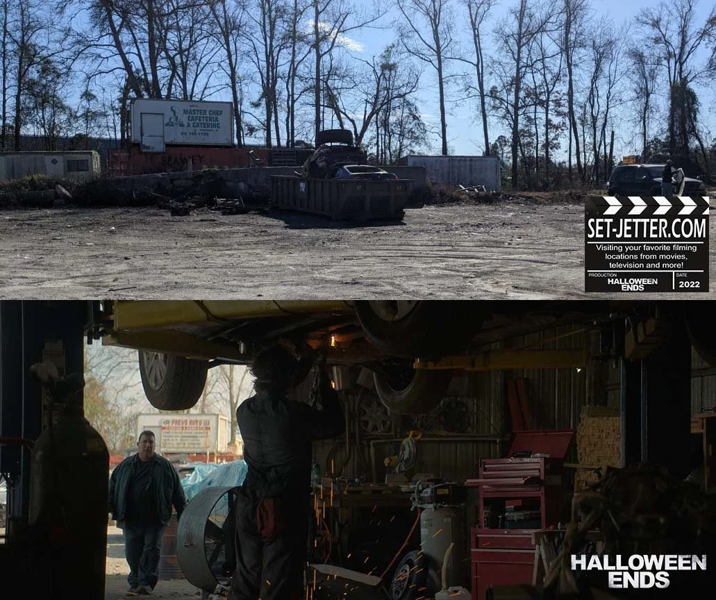 Halloween Ends - The Junkyard — Set-Jetter