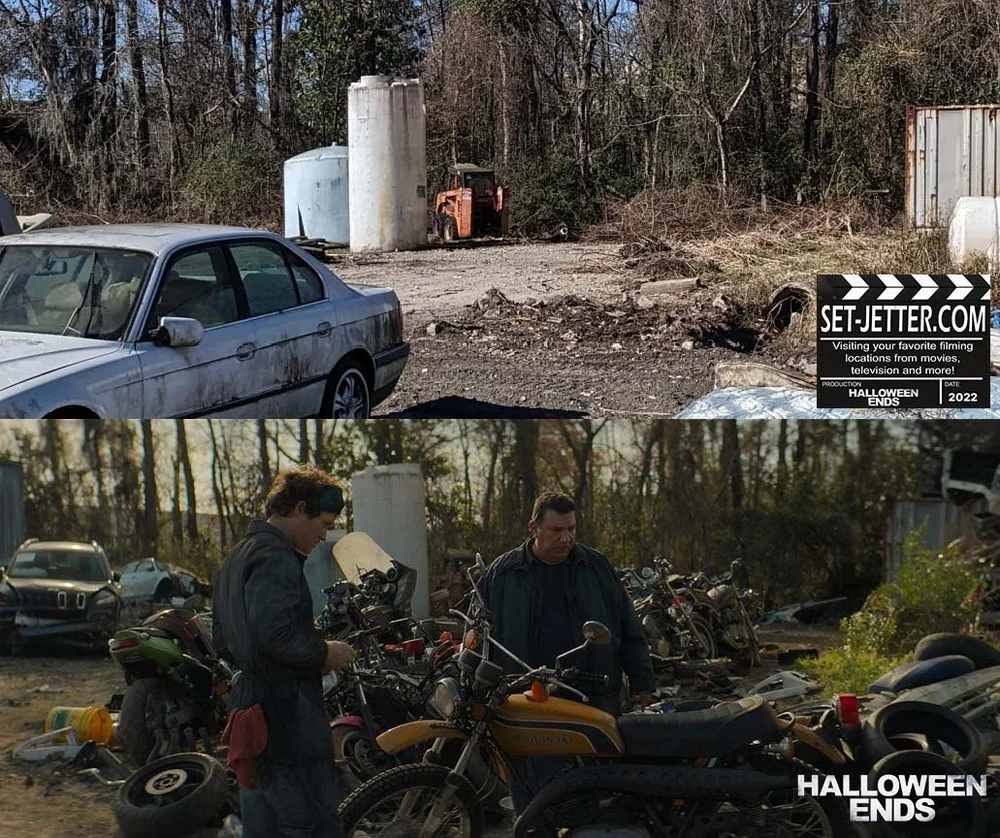 Halloween Ends - The Junkyard — Set-Jetter
