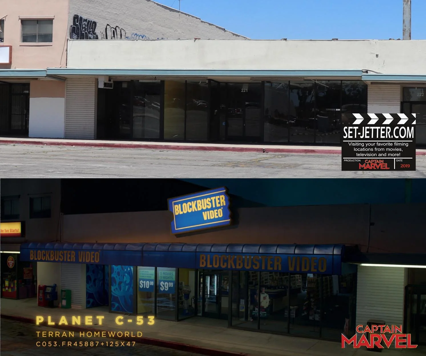 Captain Marvel (2019) — Set-Jetter