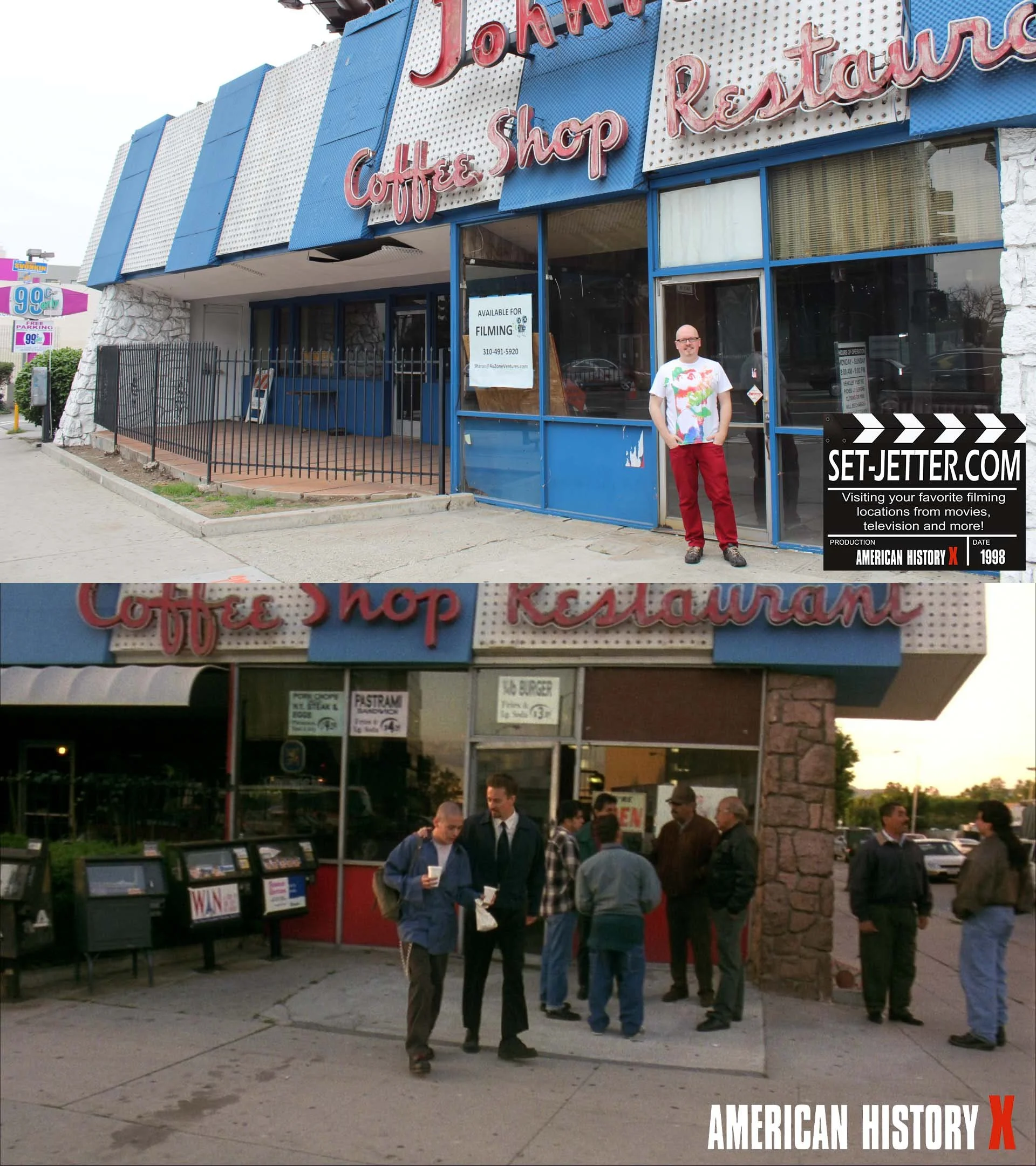 American History X (1998) — Set-Jetter
