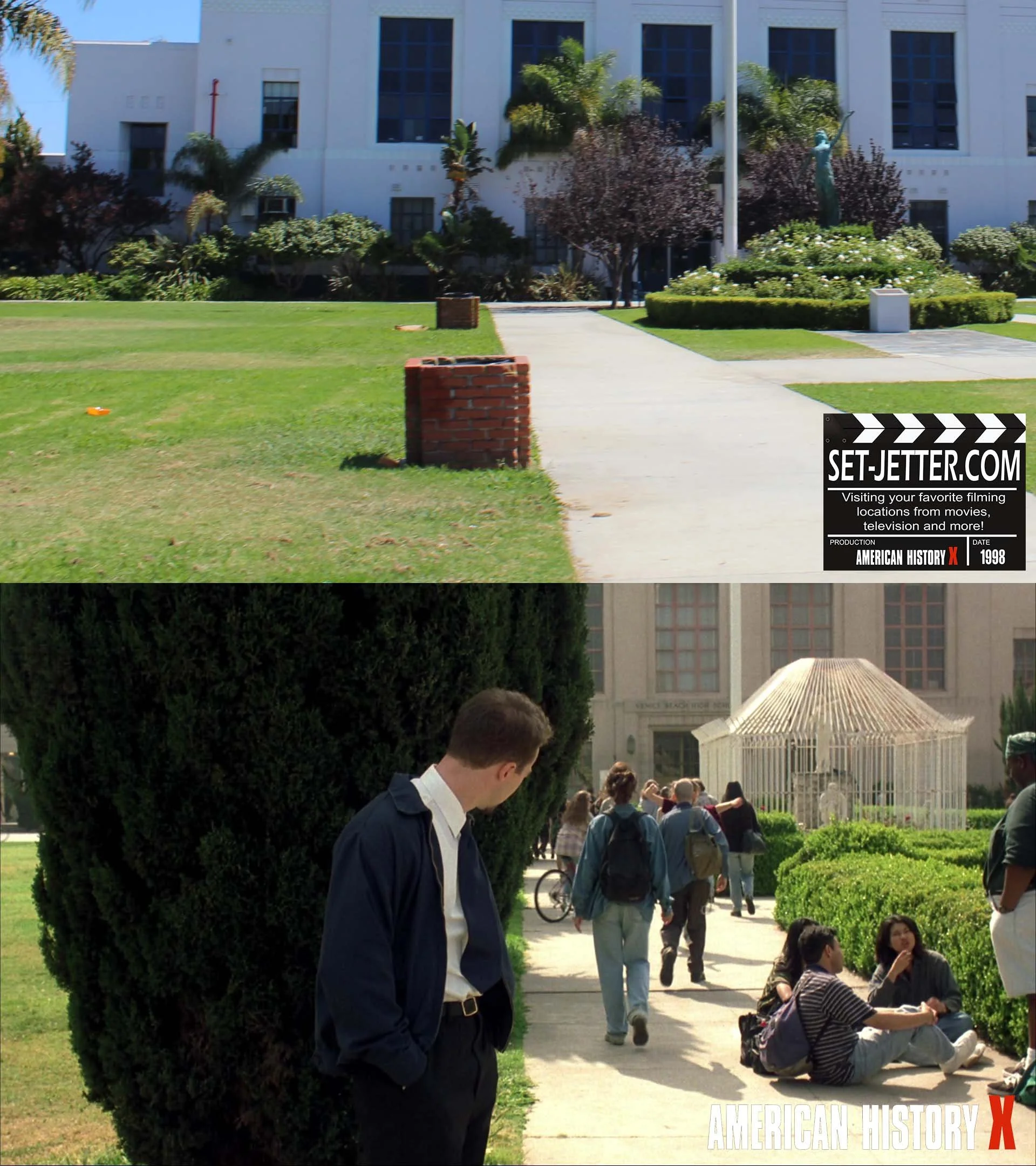 American History X (1998) — Set-Jetter