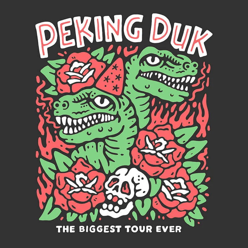 PEKING DUK: DINOSAUR SHIRTS — SINDY SINN