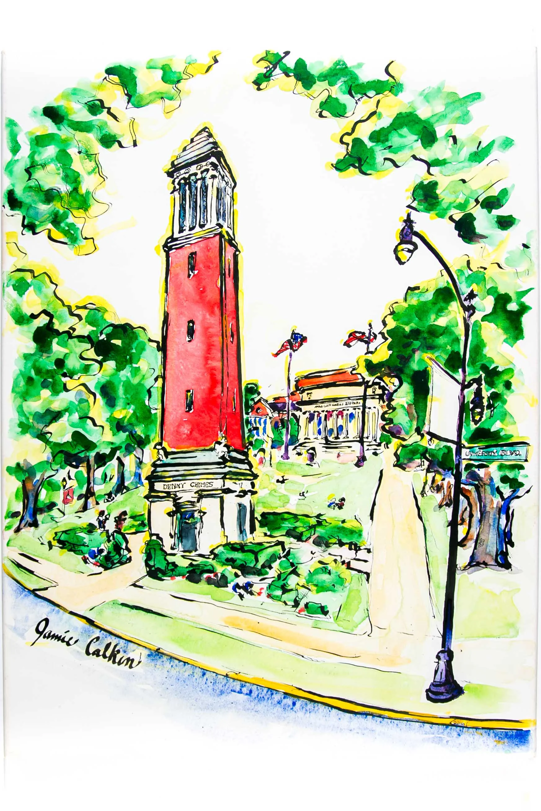 "Sailgating" at Tennessee — Jamie Calkin