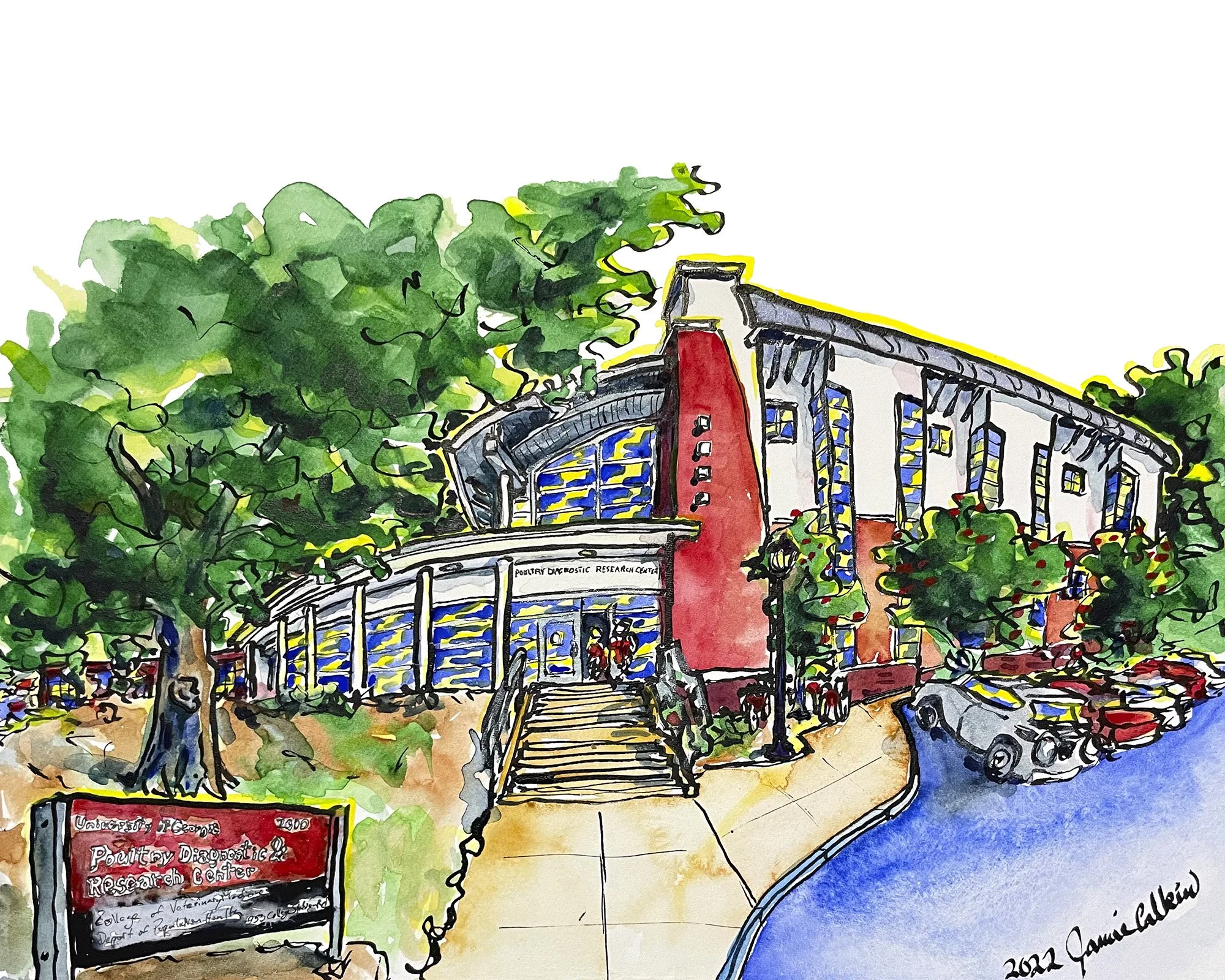Poulty Diagnostic & Research Center at UGA — Jamie Calkin