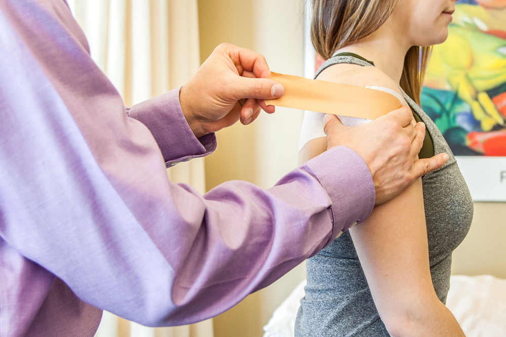 Taping — Hawkstone Physical Therapy