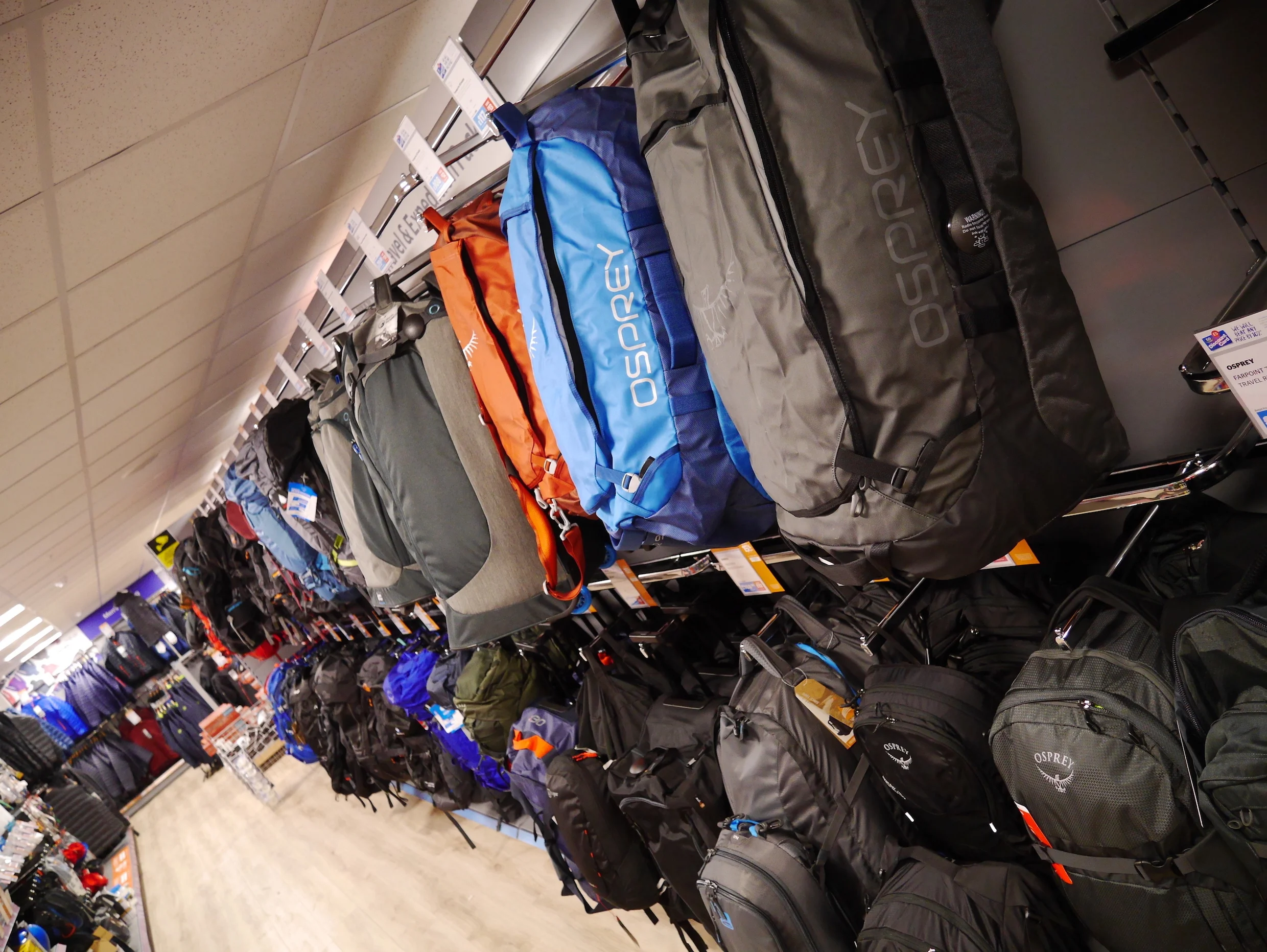 A sneak peek around a brand new GoOutdoors store in Reading — Dave ...