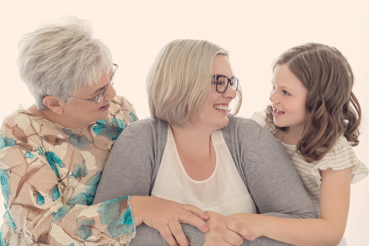 Mothers, Daughters, 3 & 4 Generation Photos — Sarahlee Studio