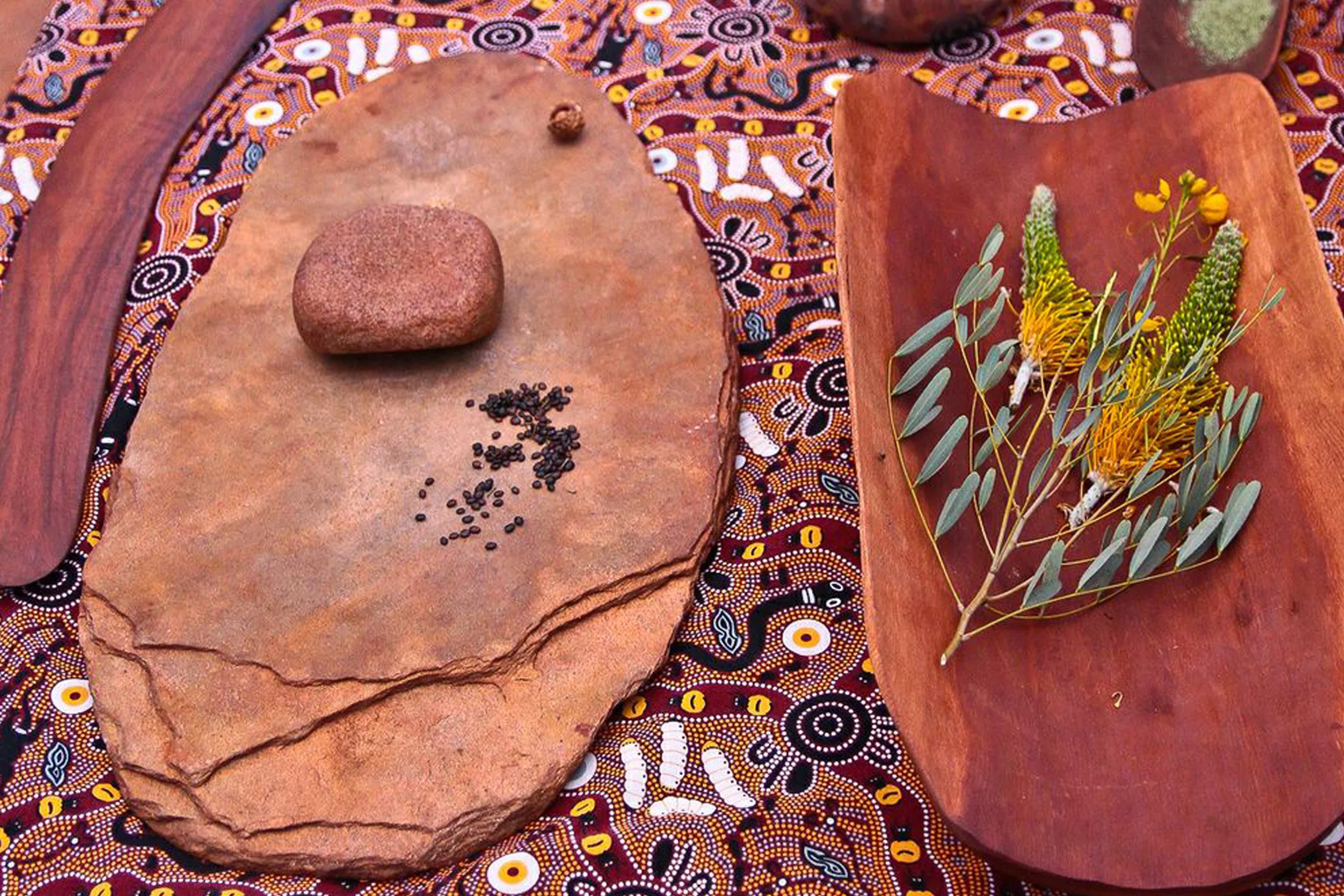 The Golden Wattle flag