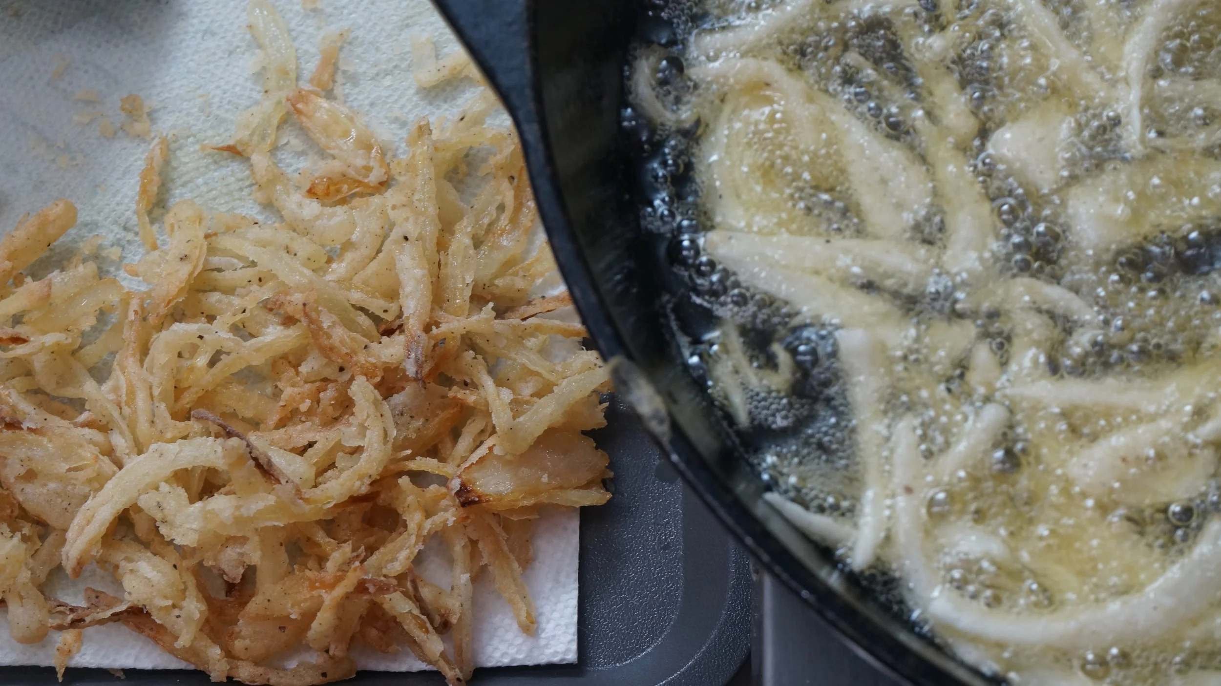 Crispy French Fried Onions — Chef Eva Bee