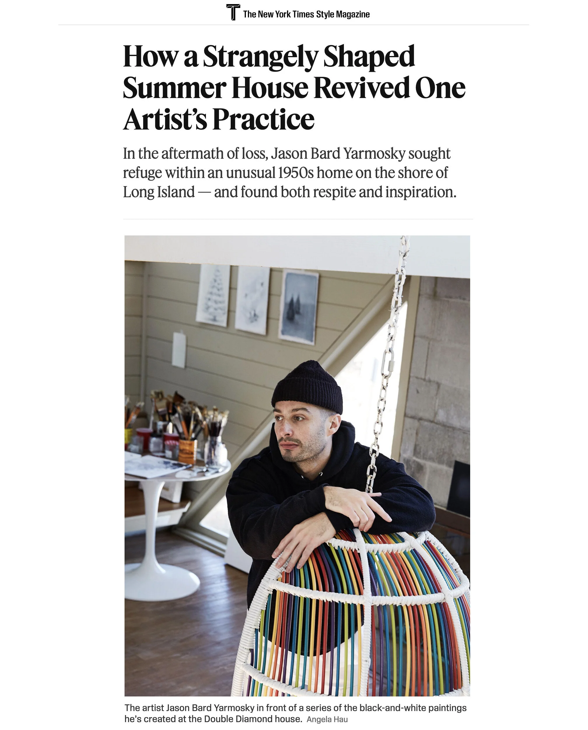 NEWS — JASON BARD YARMOSKY