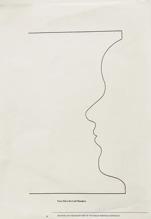 Try it! The Vase/Faces Exercise — Drawing on the Right Side of the Brain