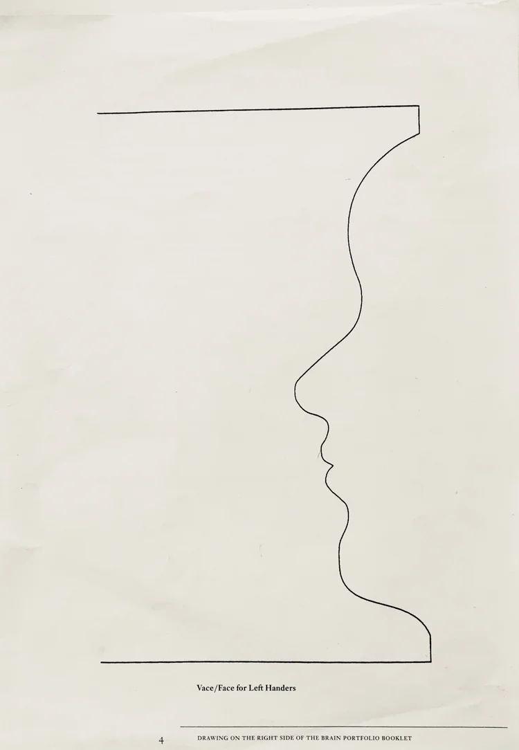 Try it! The Vase/Faces Exercise — Drawing on the Right Side of the Brain