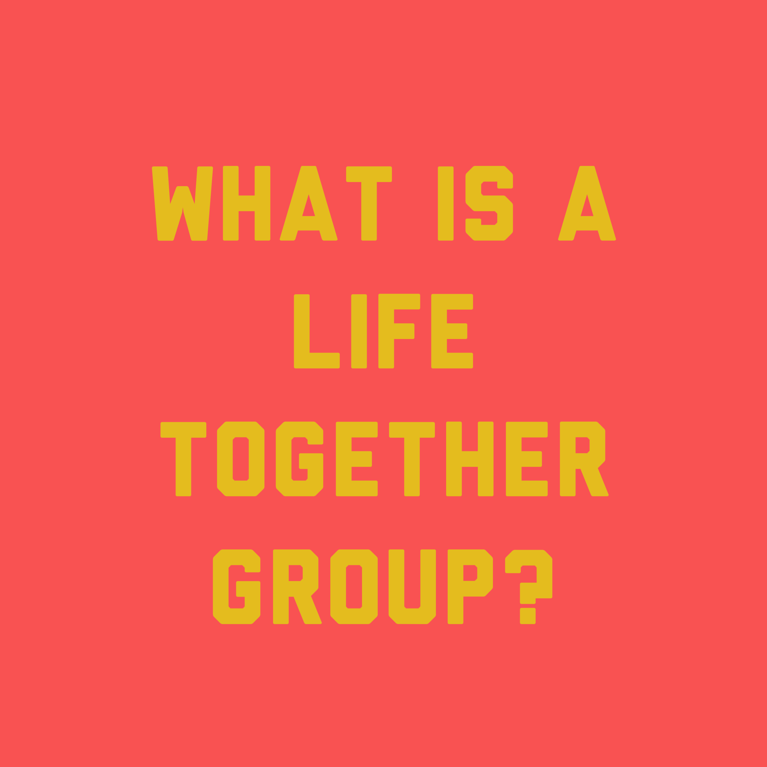 Groups/Classes — New City Church