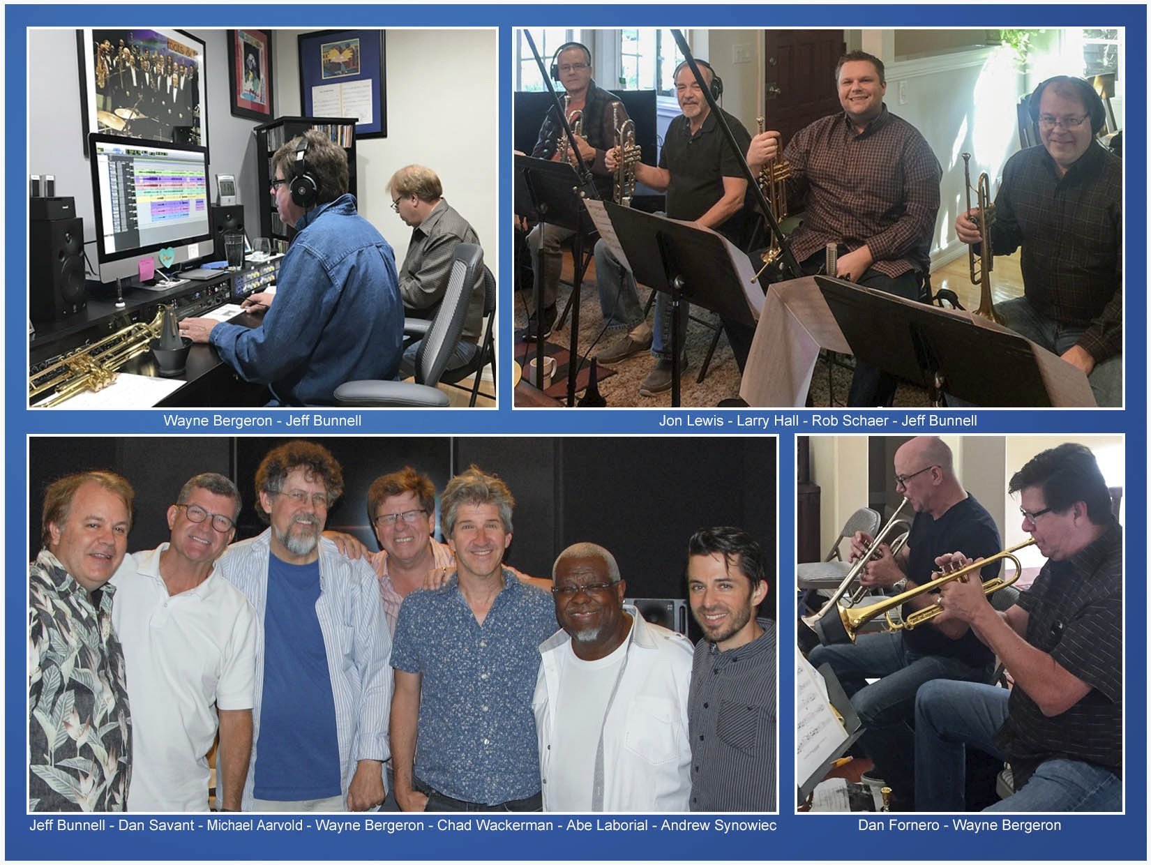 Los Angeles Trumpet Ensemble-Homage CD — Wayne Bergeron