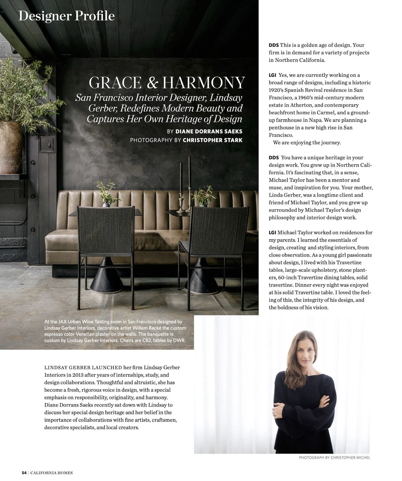 Press & Awards — Lindsay Gerber Interiors