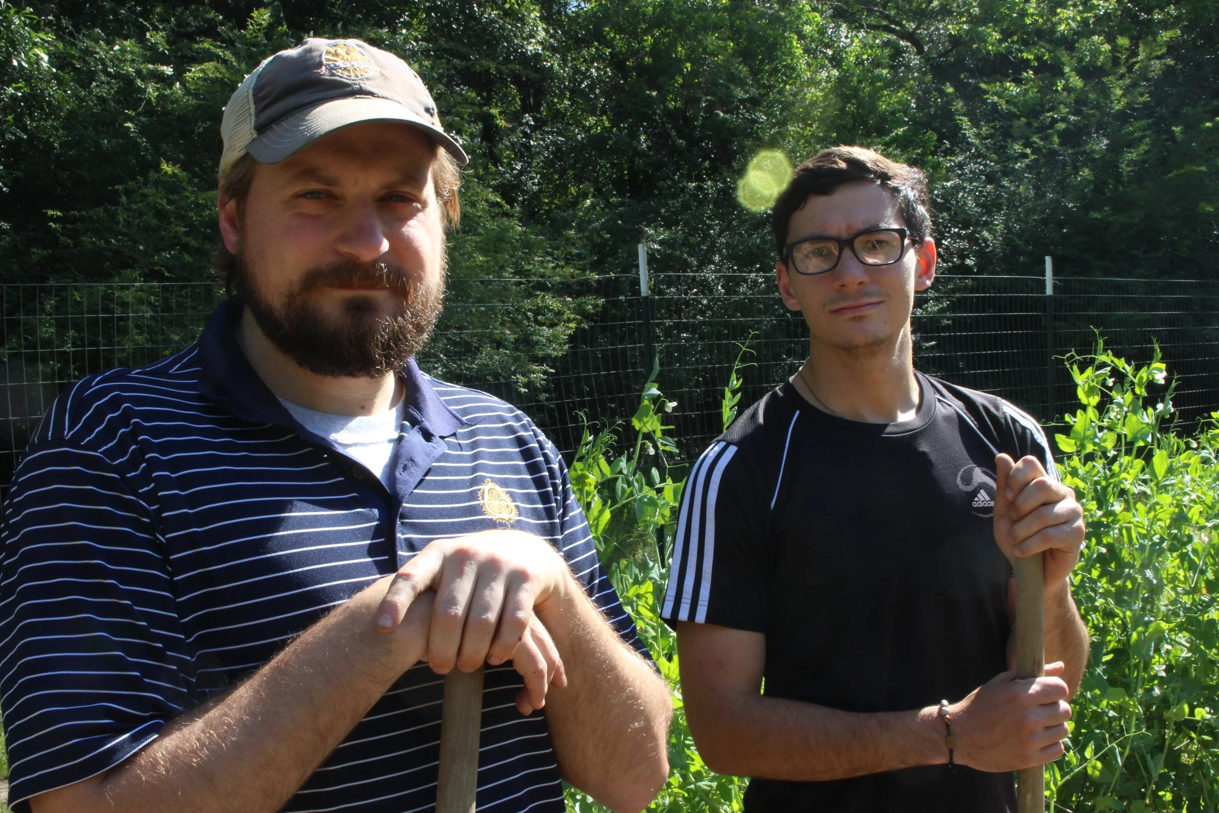 COMMUNITY GARDEN DRAWS PARALLELS TO PASTORAL WORK — Saint Joseph Abbey