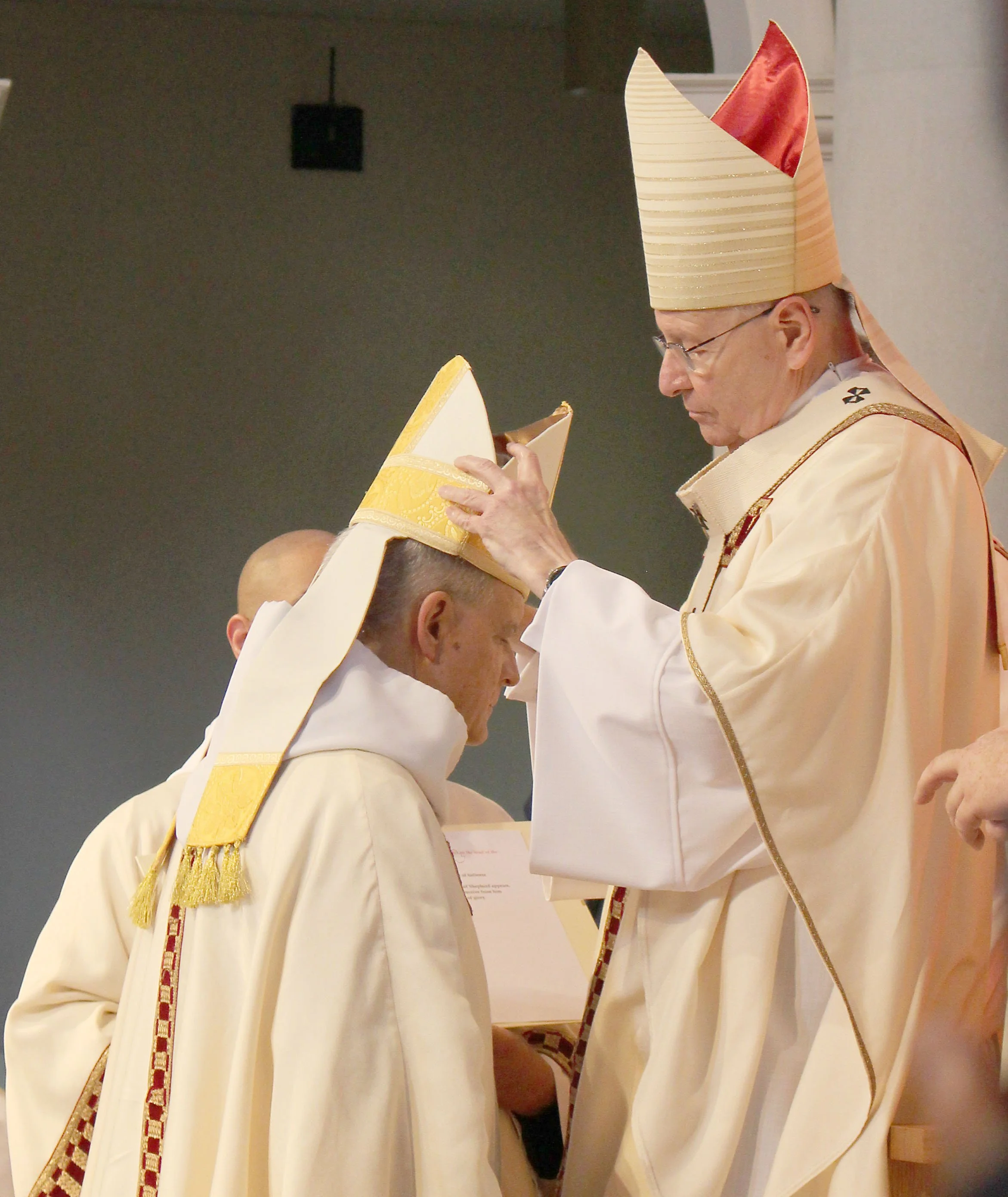Abbot Gregory Receives Abbatial Blessing — Saint Joseph Abbey