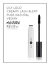 Lily Lolo Creamy Lash Alert Pure Natural Vegan Mascara Review — Plant ...