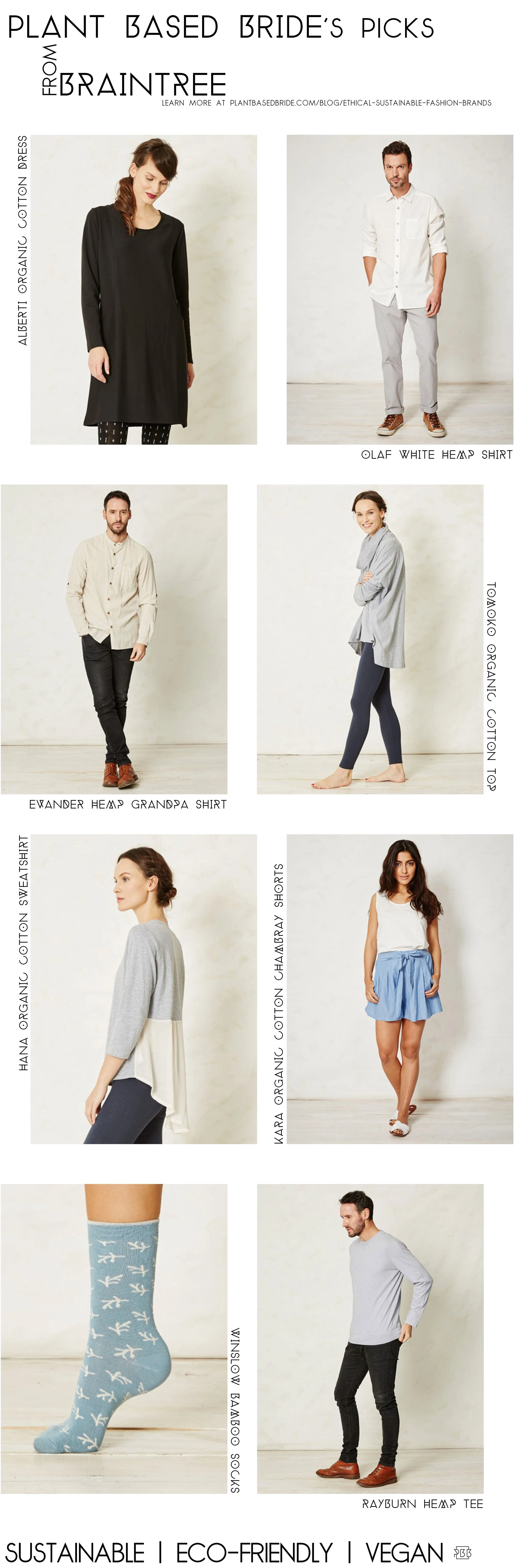 Ethical & Sustainable Fashion Brands — Plant Based Bride