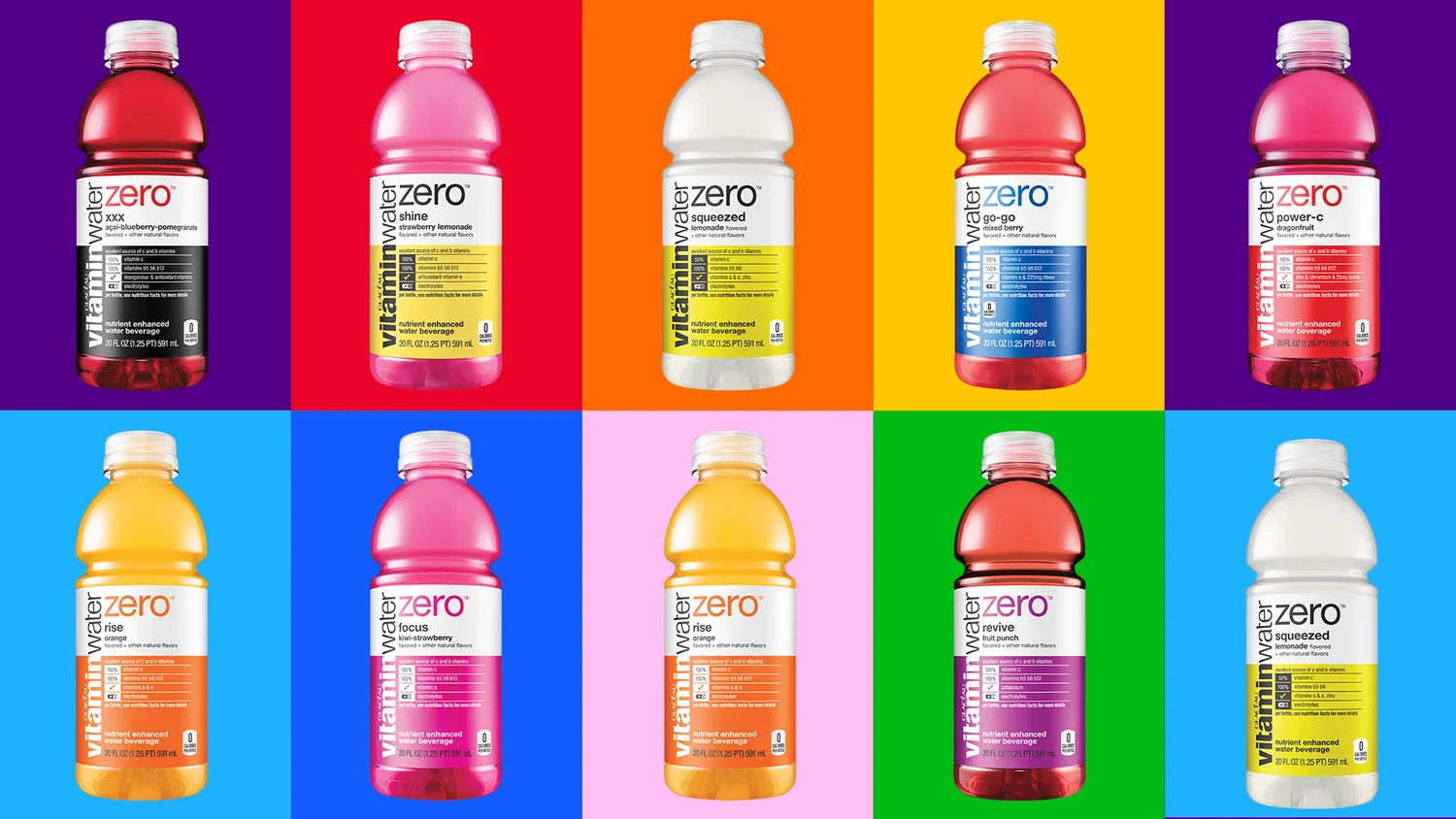 Vitamin Water Print Ads