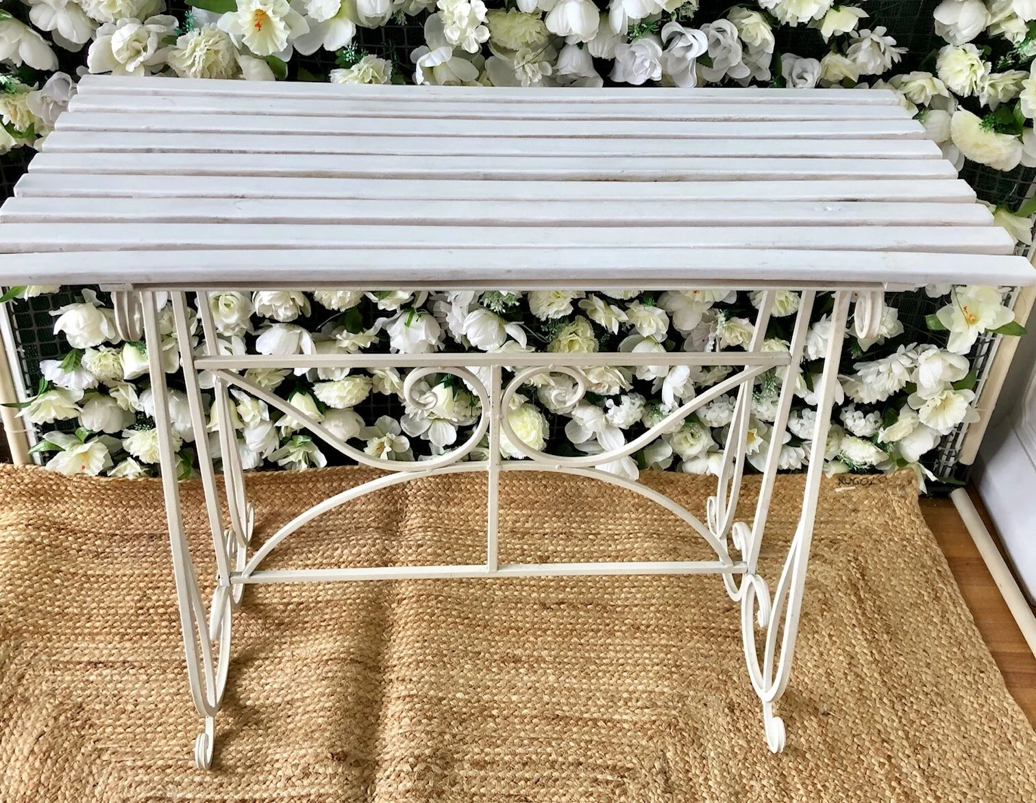 Signing Table - Slat — Celebration Set Ups