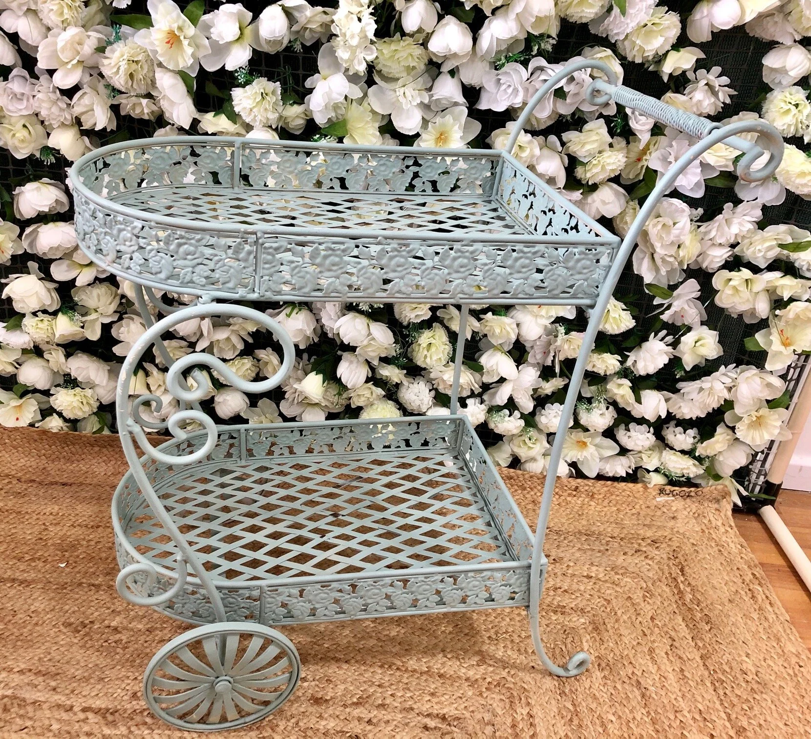 Metal butlers trolley — Celebration Set Ups