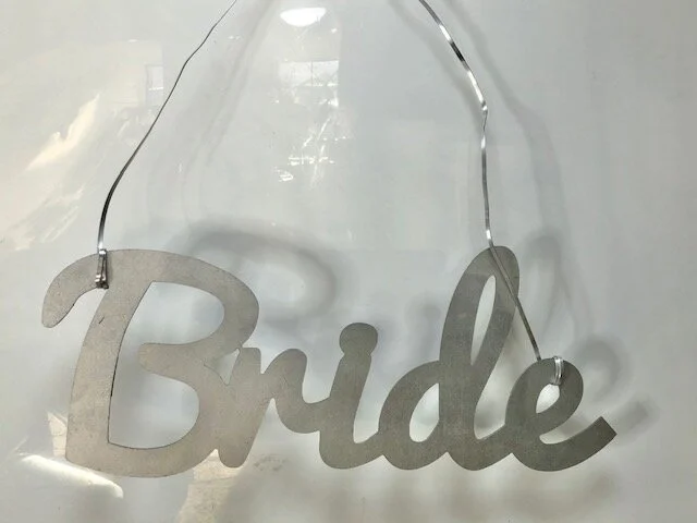 Bride sign — Celebration Set Ups