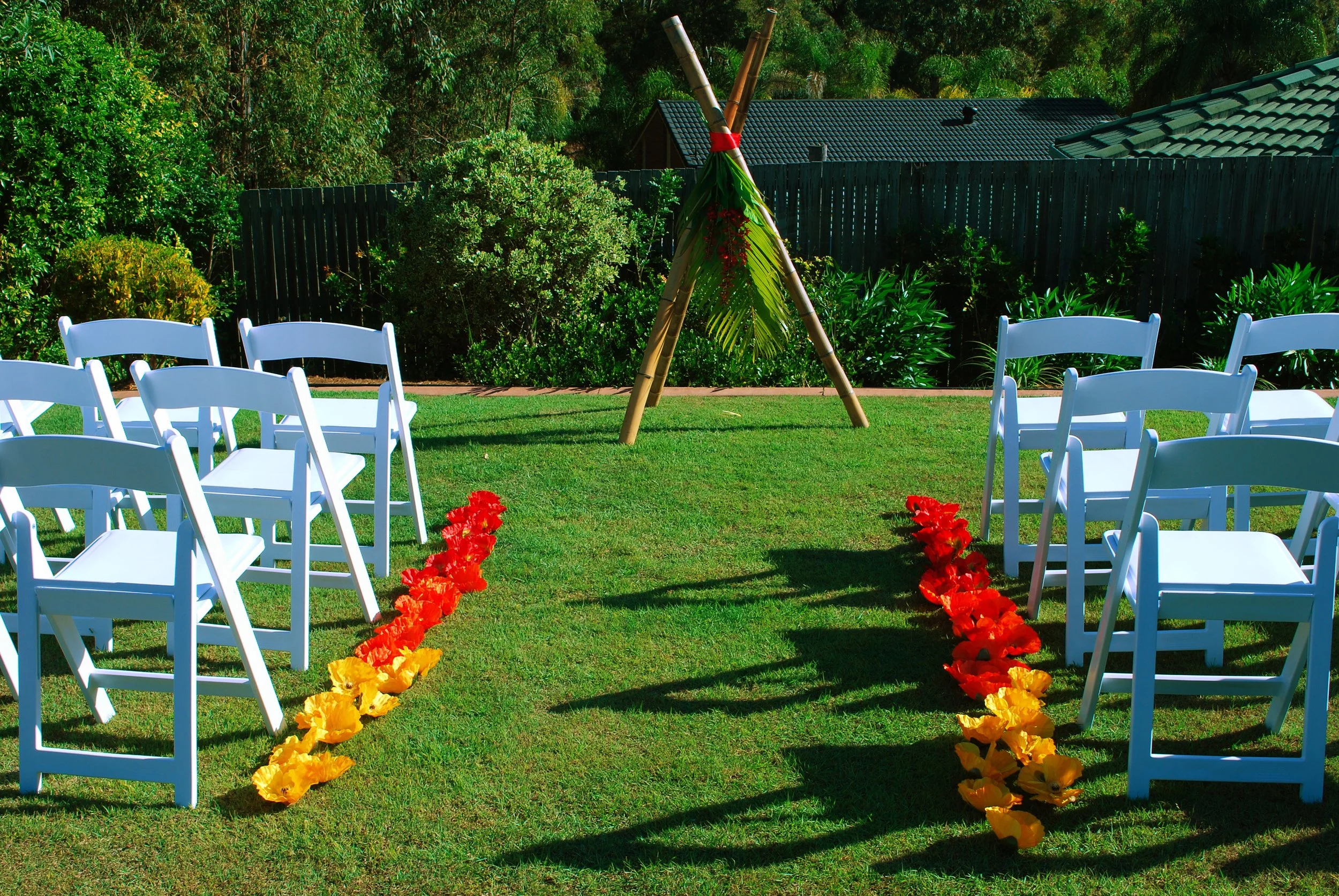 Wedding Ceremony — Celebration Set Ups