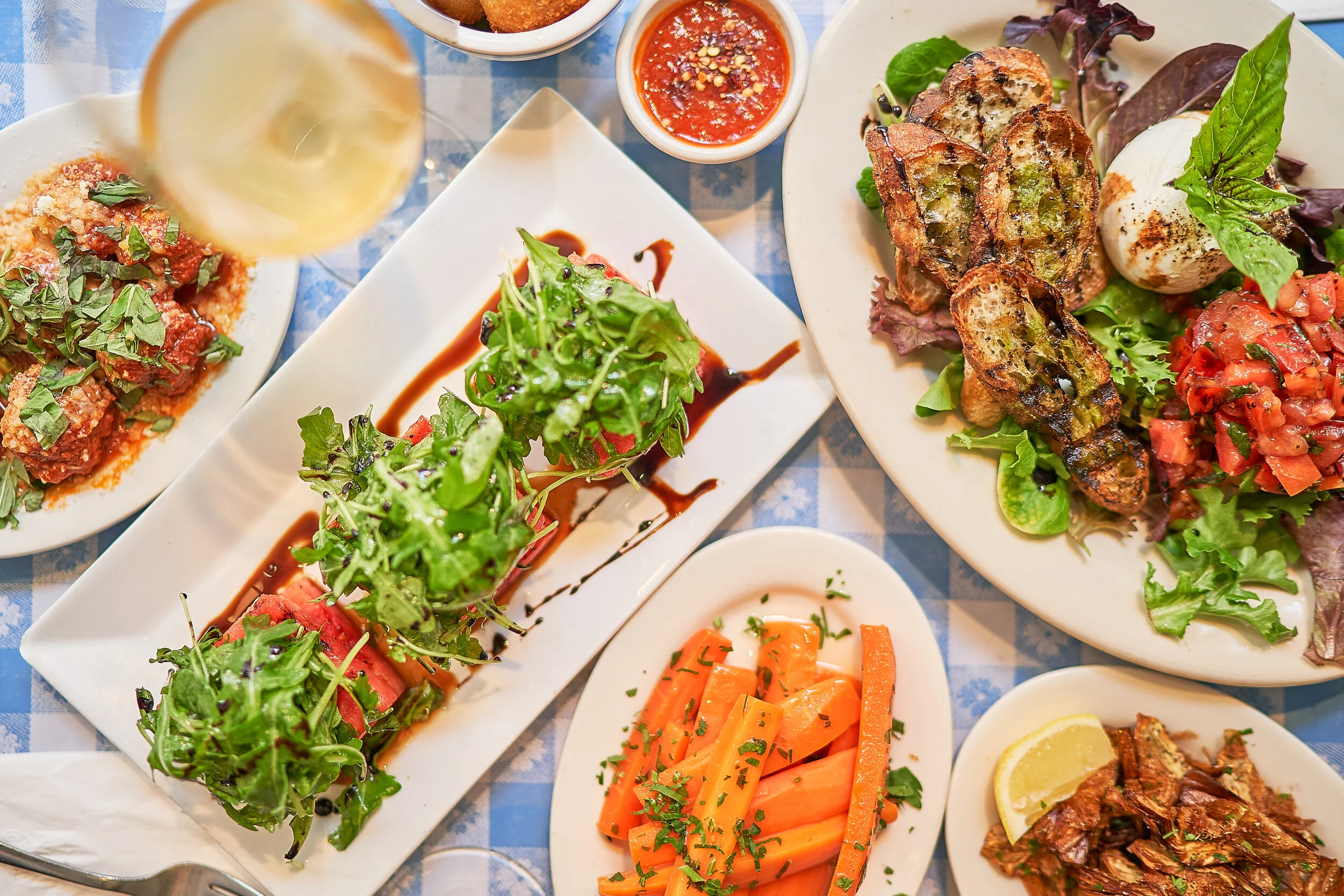 Dinner Menu — Tre
