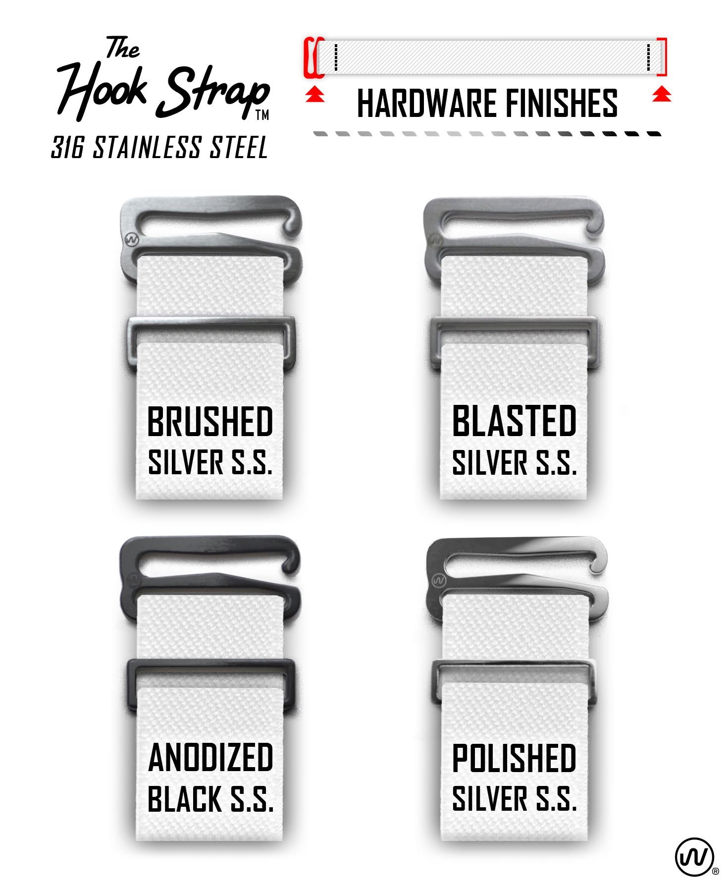 Classic Hook Straps — Nick Mankey Designs