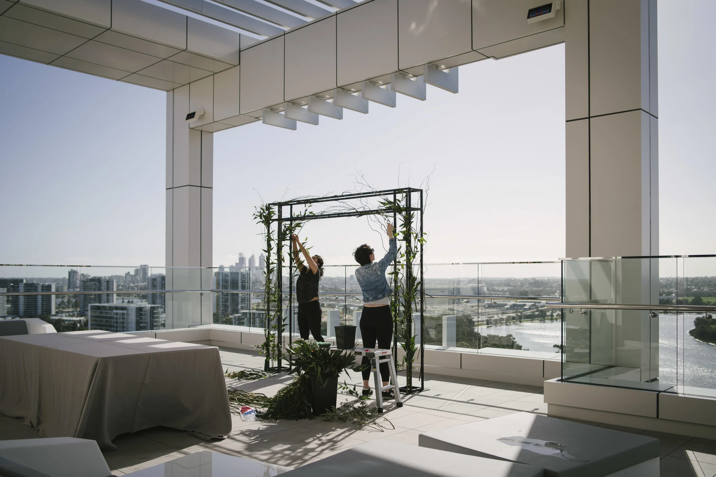 Perth Rooftop Wedding