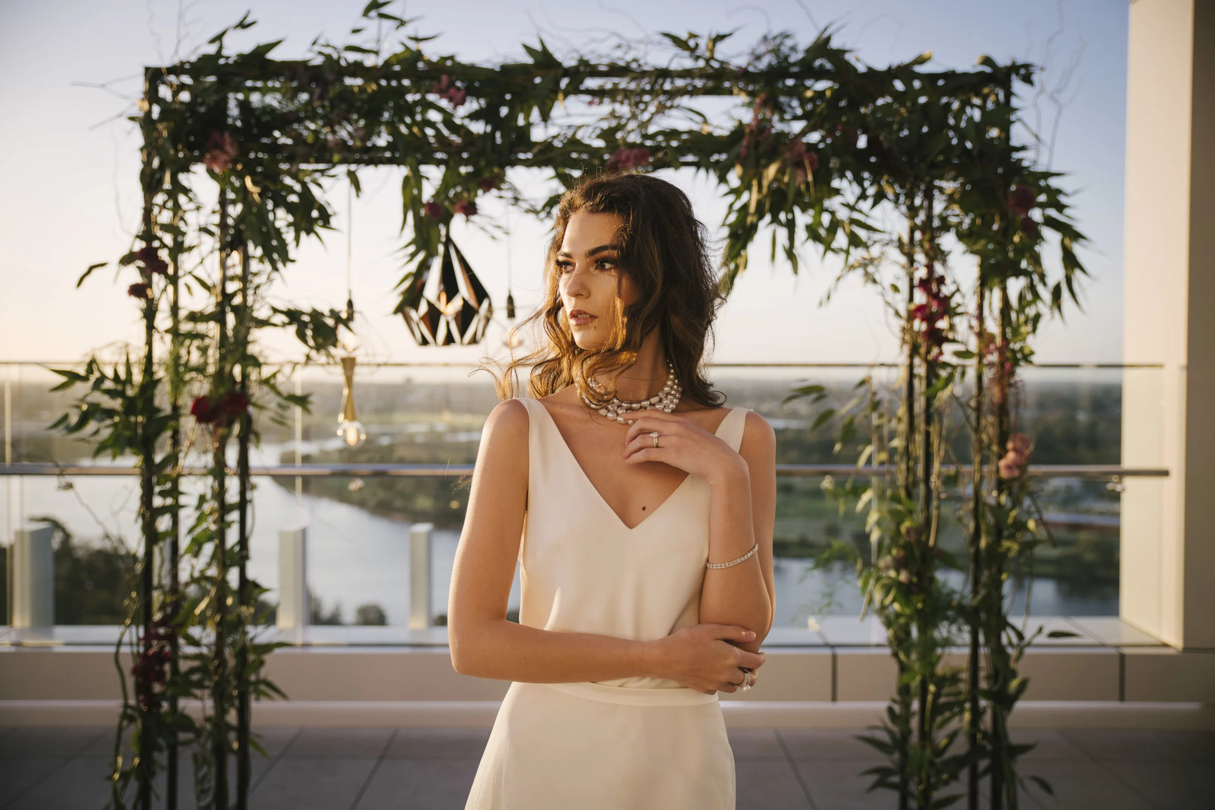 The Wedding Network | Sky High Glamour Styled Shoot | Aloft Perth ...