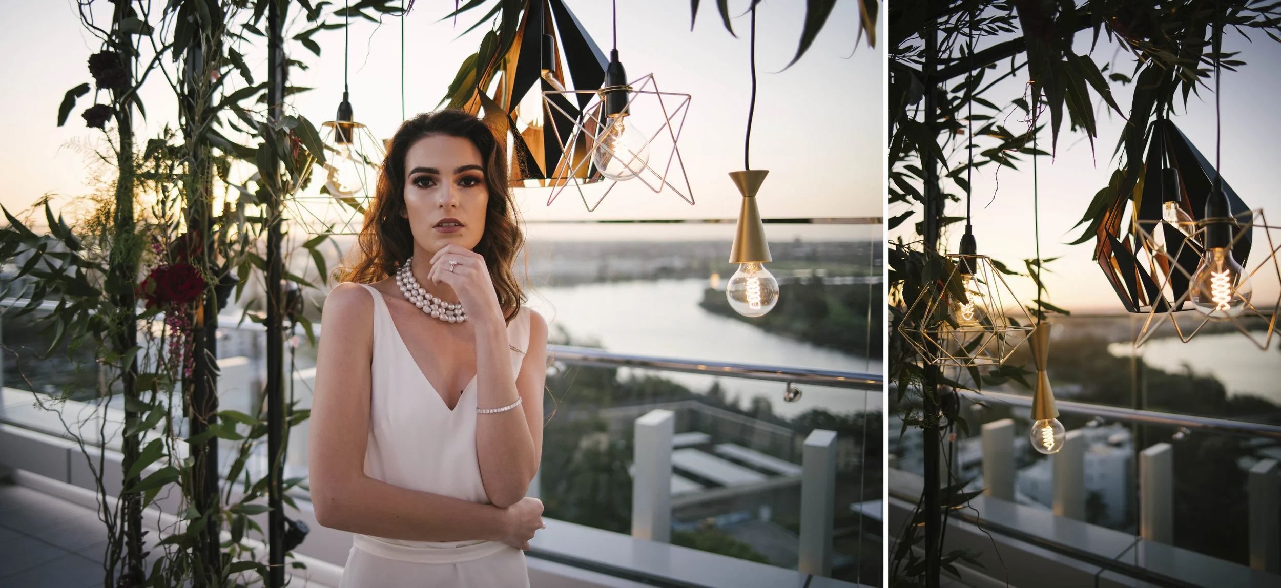 The Wedding Network | Sky High Glamour Styled Shoot | Aloft Perth ...