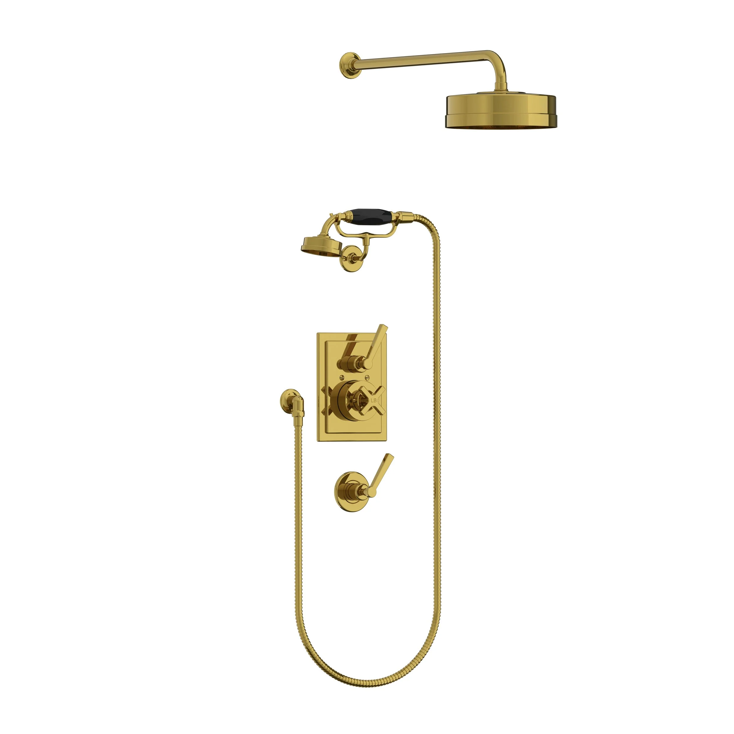 MK 8716 Mackintosh concealed thermostatic valve with hand shower & 8 ...