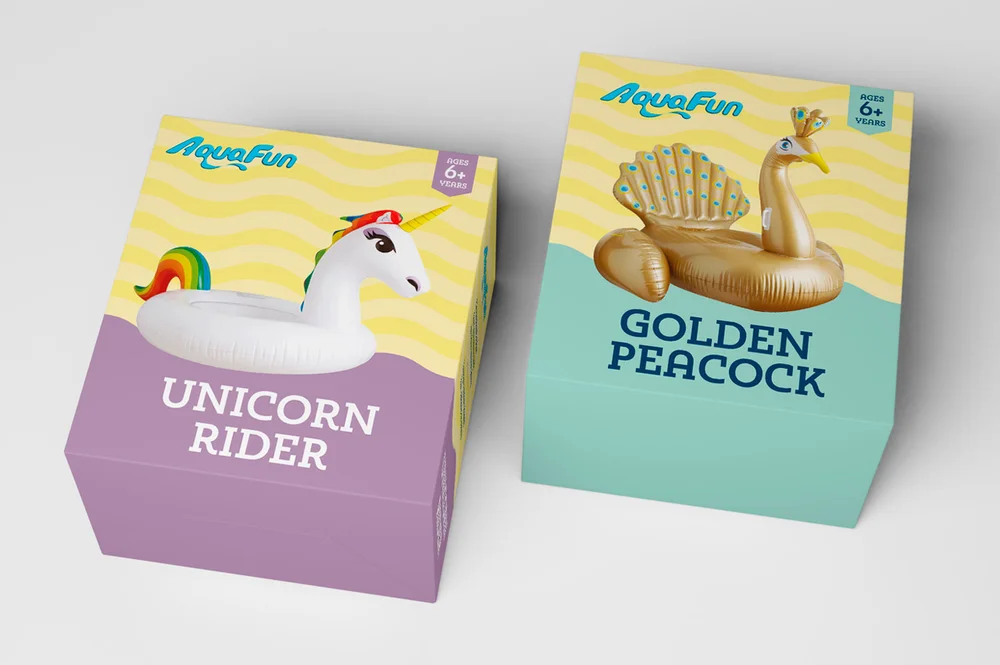 Aquafun Packaging — BD Brand Design
