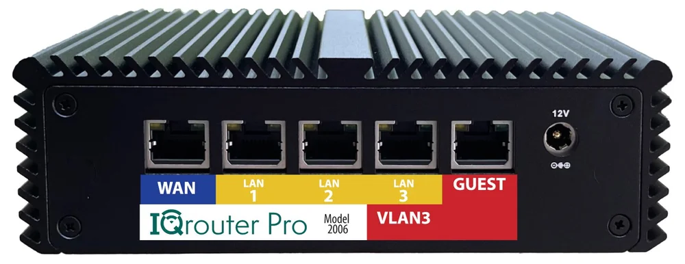 Optimizes responsiveness for critical applications — IQrouter