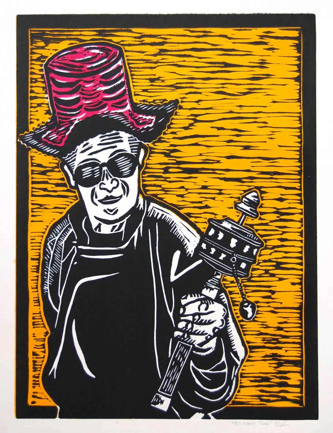 Linocut Prints, Woodcuts and Modern Travel Block Prints — Linocut ...