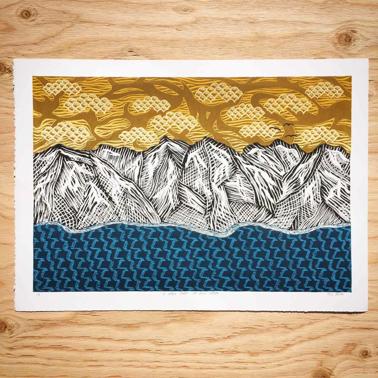 Linocut Prints, Woodcuts and Modern Travel Block Prints — Linocut ...