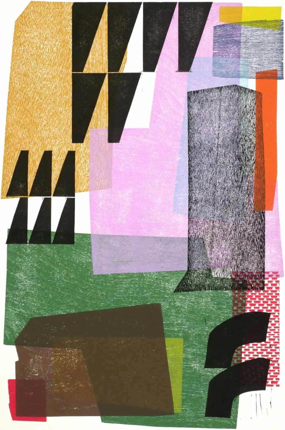 New Series of Linoleum and Woodblock Prints — Linocut Artist | Boarding ...