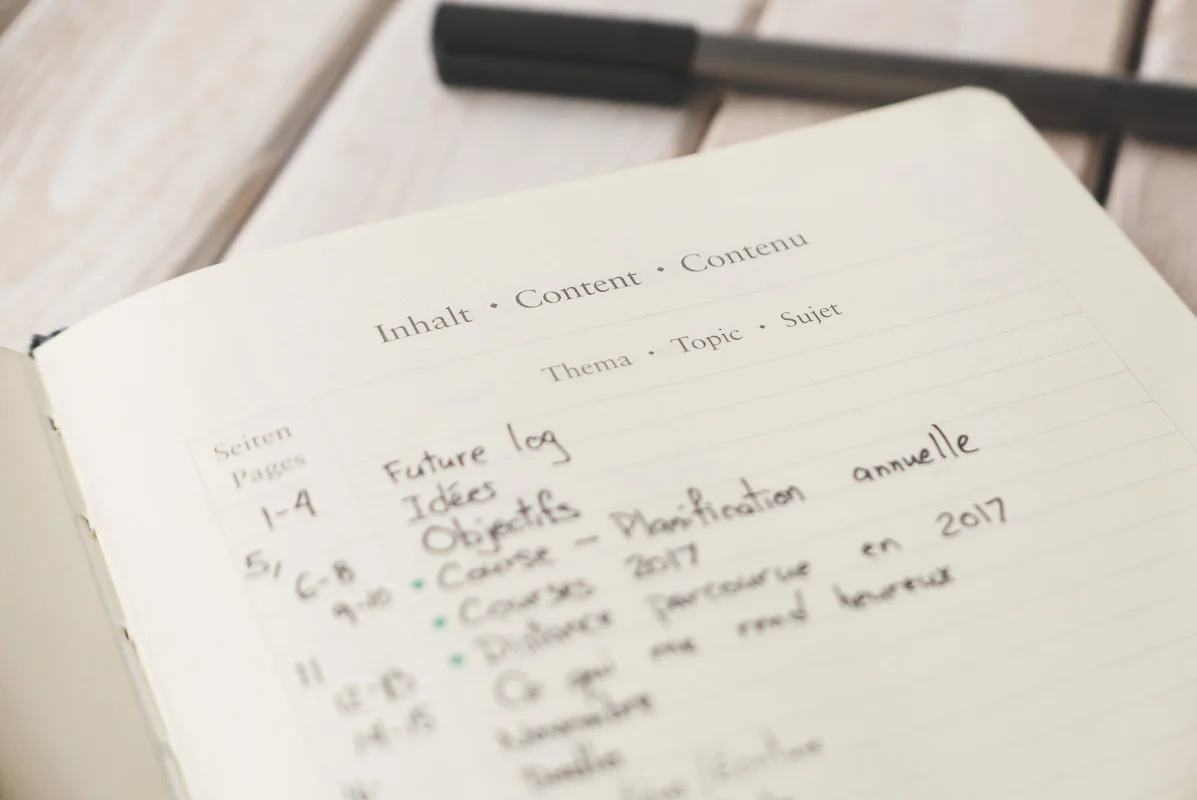 Bullet Journal — Beau Temps ~ Mauvais Temps