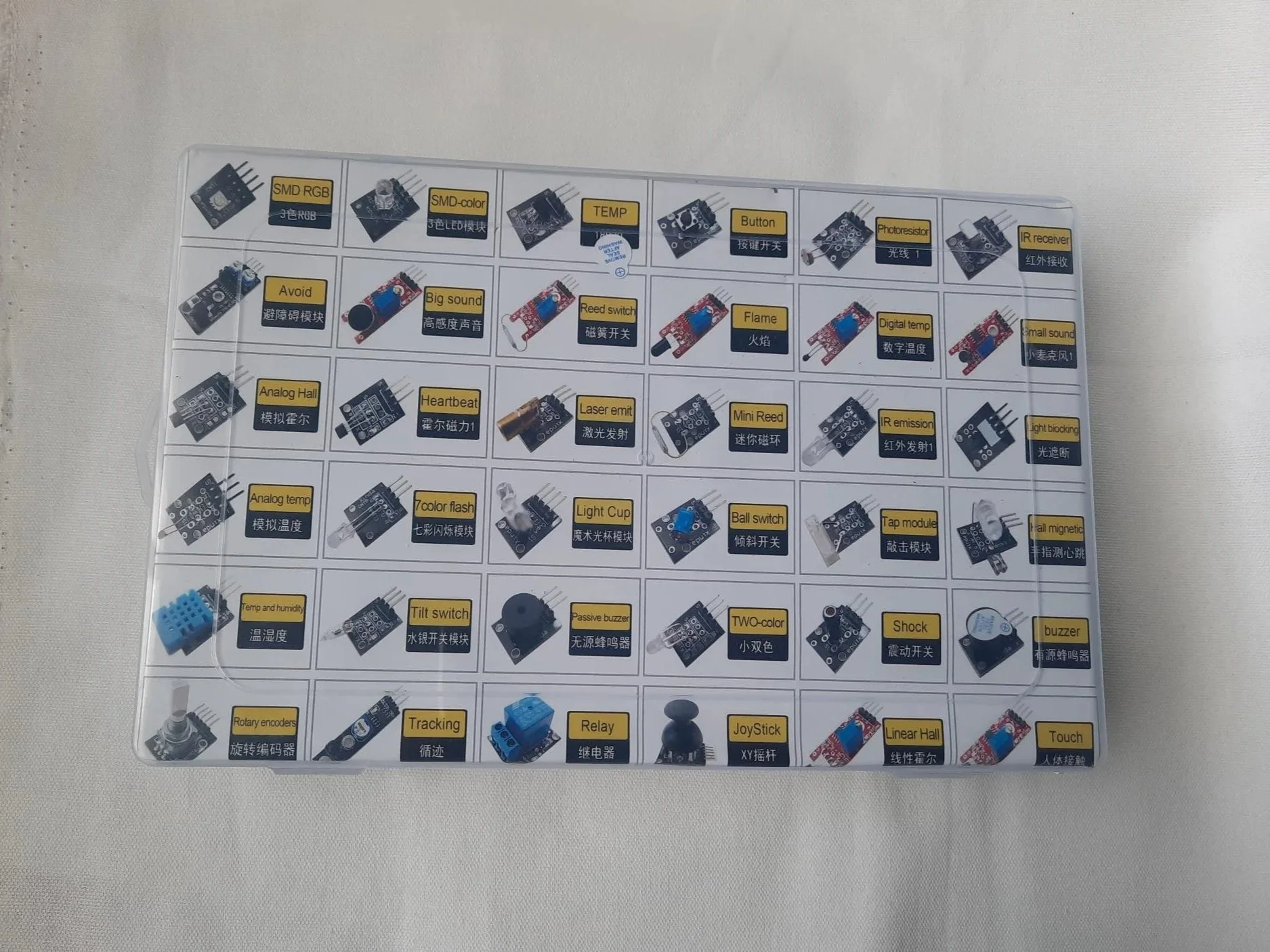 37-in-1 Sensor Modules for Arduino — Scorpio Technology