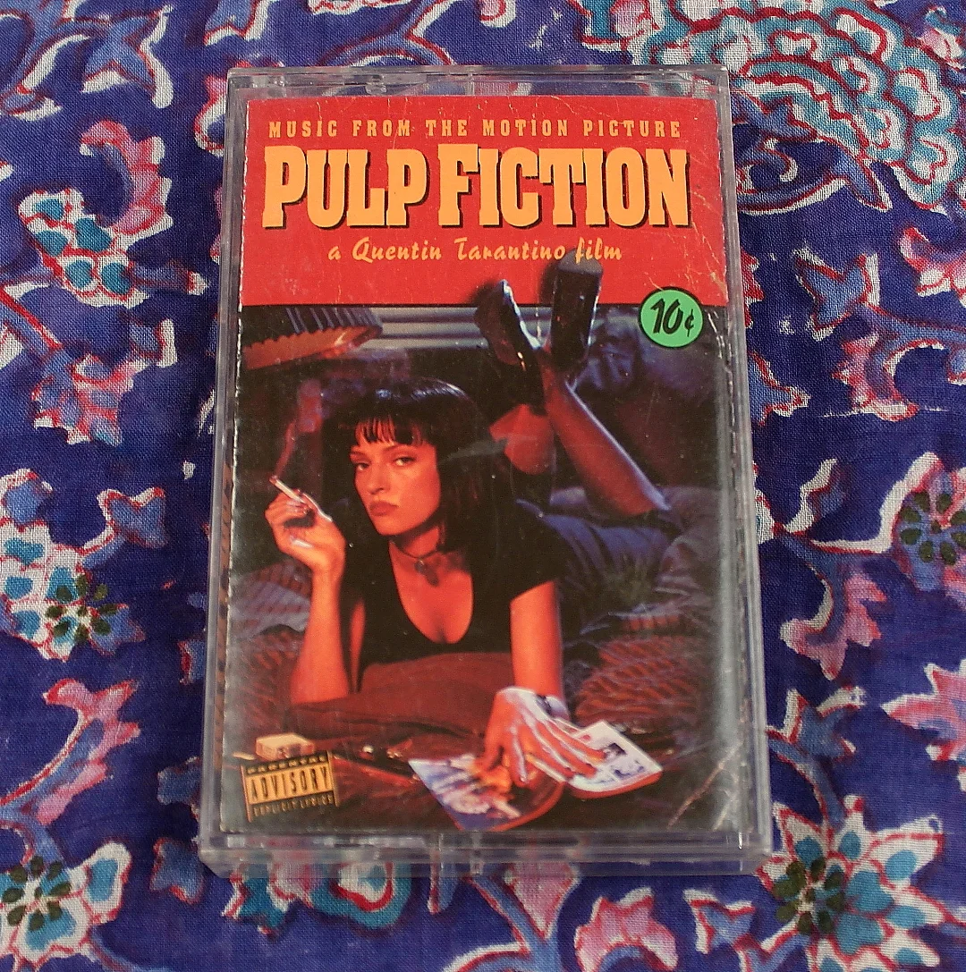 Pulp Fiction Cassette Tape // Original Motion Picture Soundtrack ...