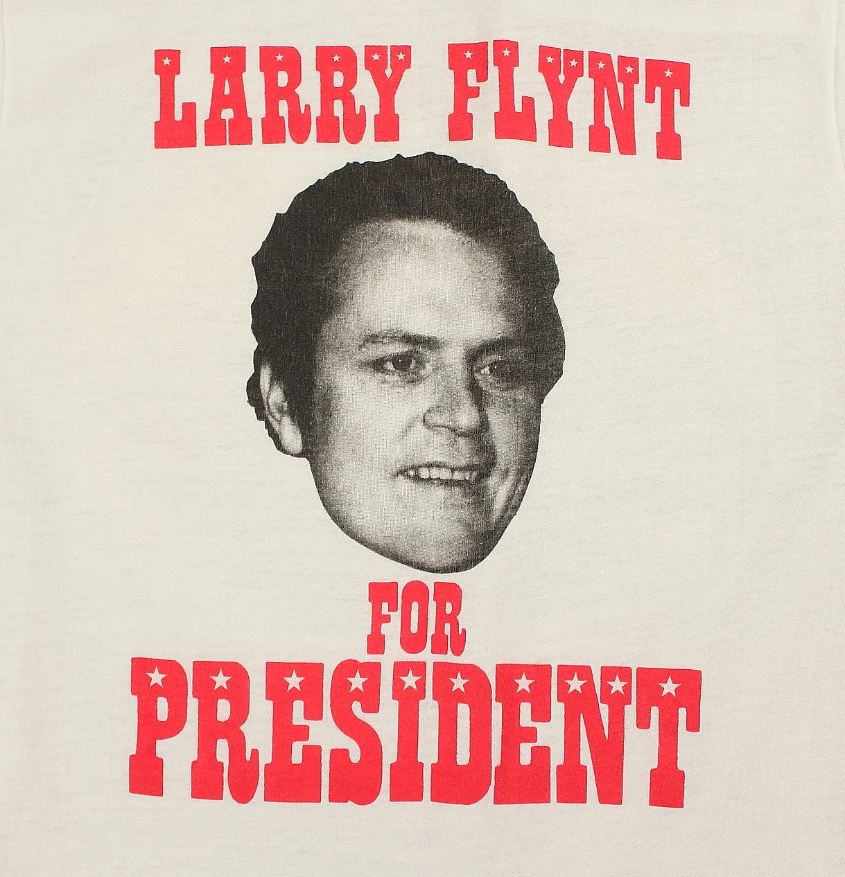 RARE Original 1984 LARRY FLYNT FOR PRESIDENT Vintage T Shirt ...
