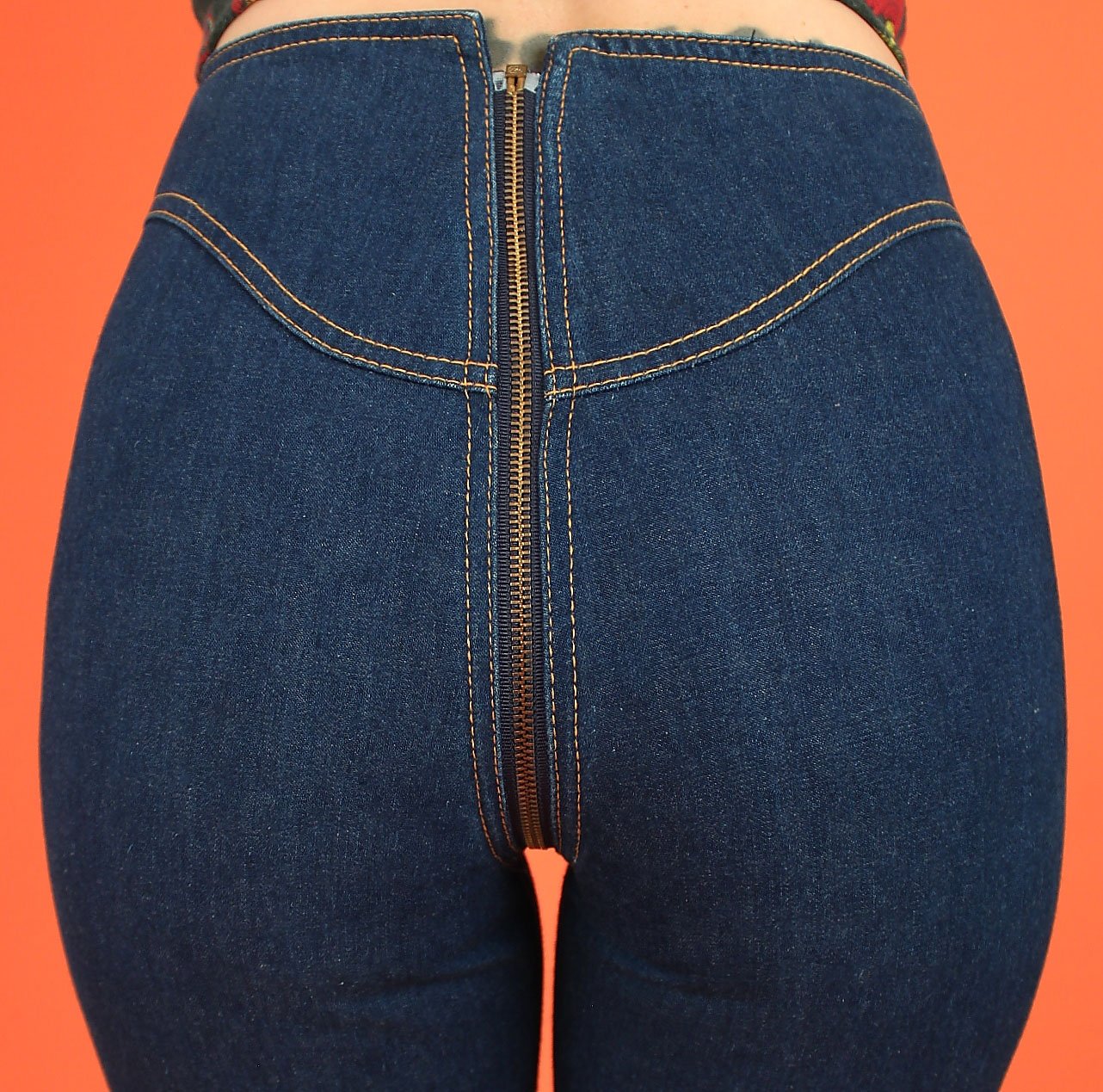 ViNtAgE 1980's Zip Around Jeans // RARE 80's Denim Zipper Jeans ...