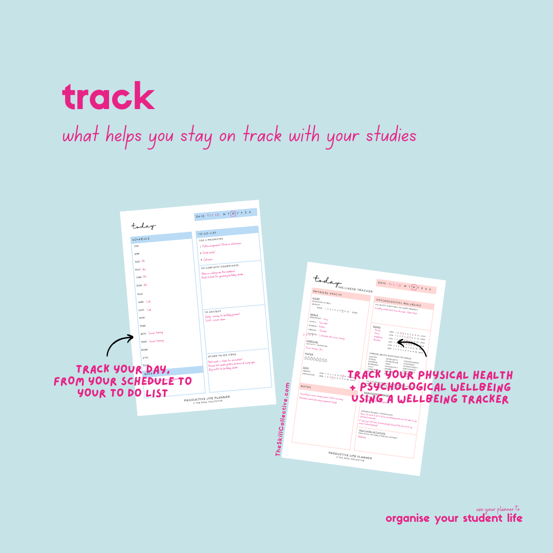 How a planner can help you stay on track with your studies — The Skill ...